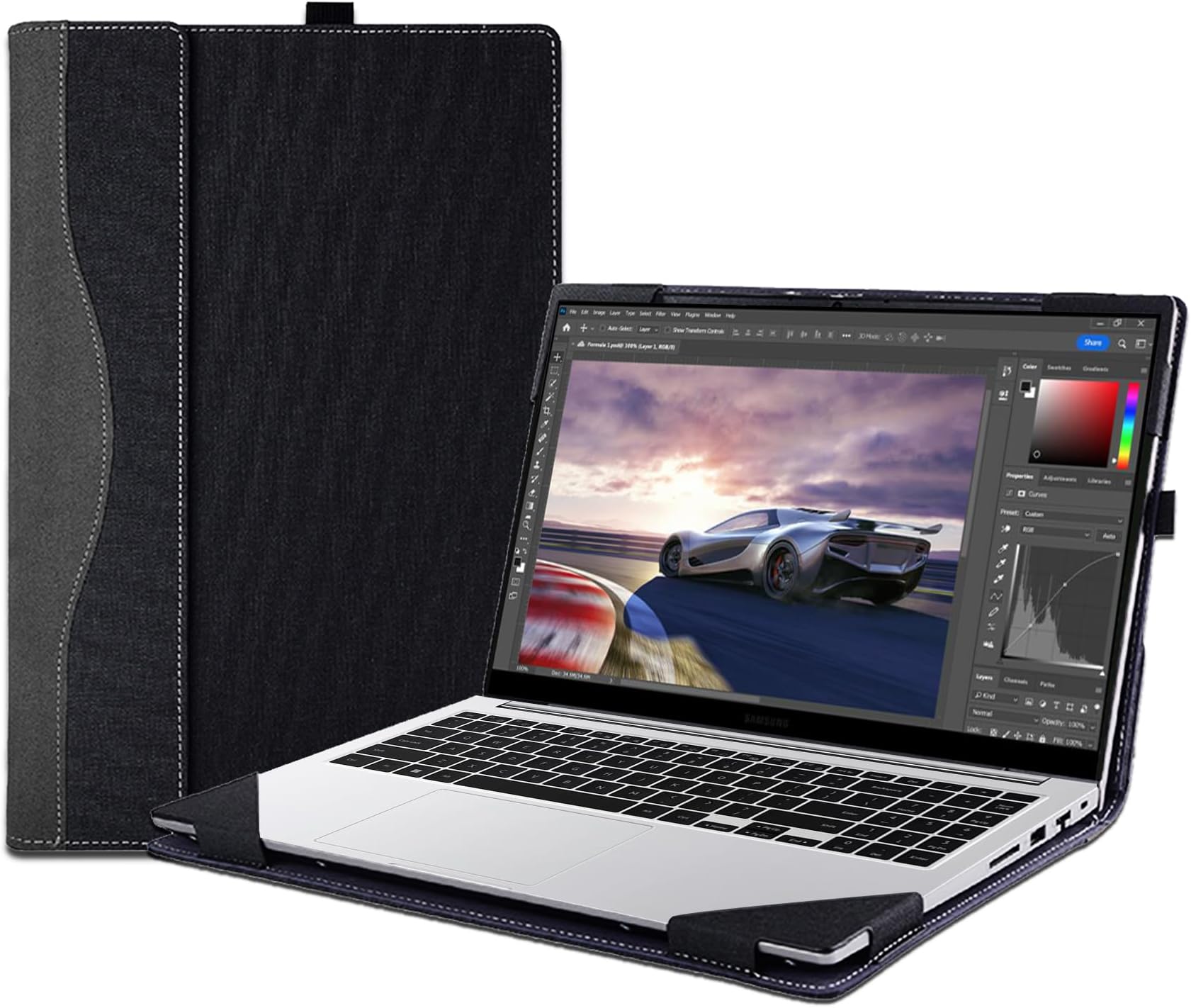 Amazon.com: Laptop Cover Case for 15.6 inch Samsung Galaxy Book 4/3 /2 ...