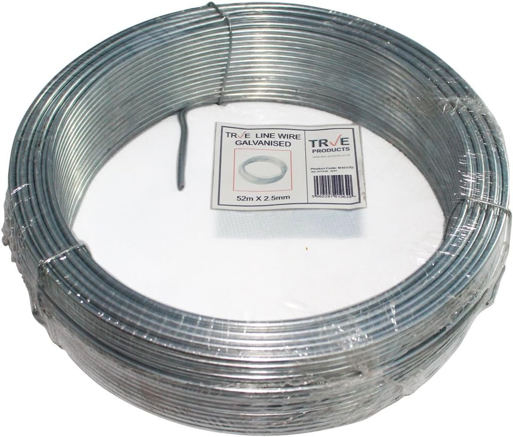 3mm x 20m Garden Wire Galvanised : Amazon.co.uk: Garden