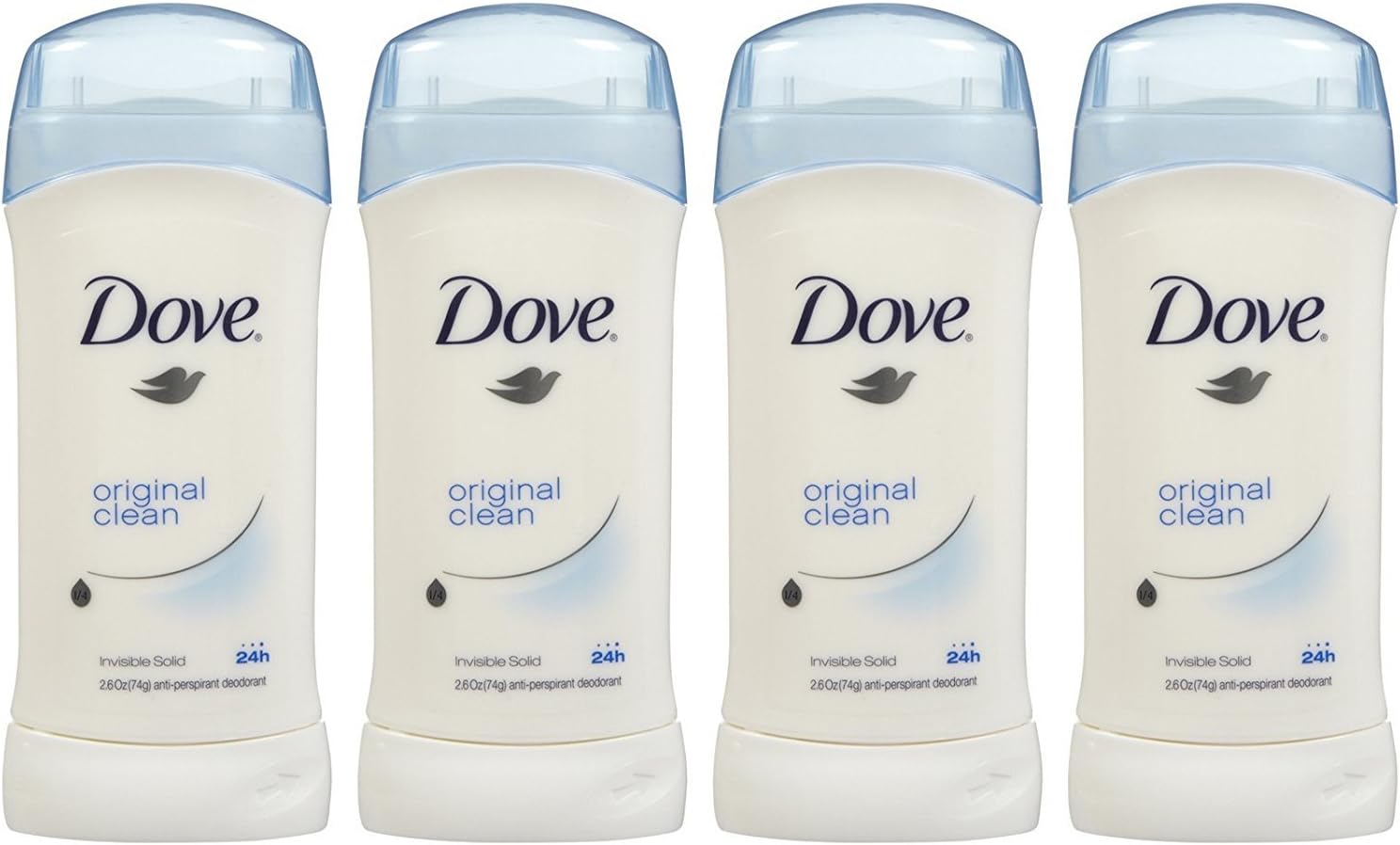 Amazon.com : Dove Invisible Solid Deodorant, Original Clean - 2.6 oz ...