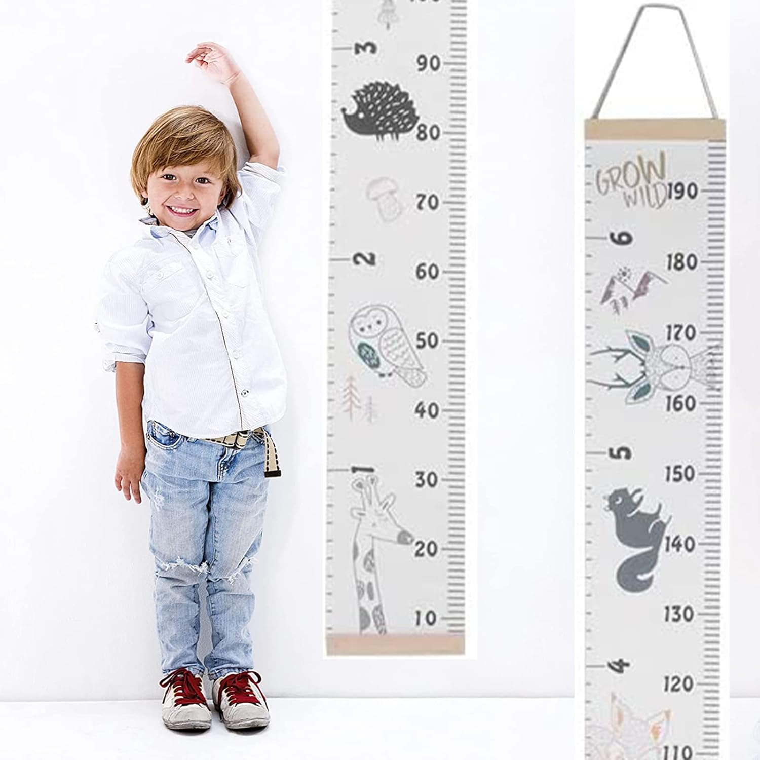 Amazon.com: Watris Veiyi Height Measure Chart, Growth Height Chart ...