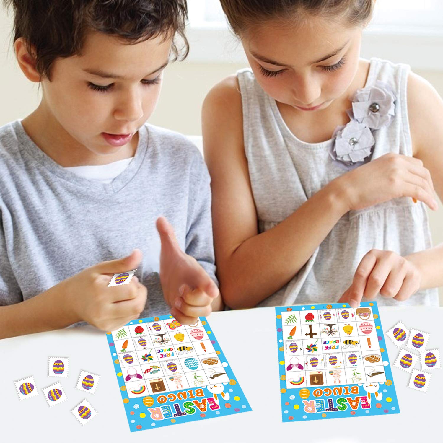 Snapklik.com : 30 Players Easter Bingo Game Easter Day Bingo Cards For ...