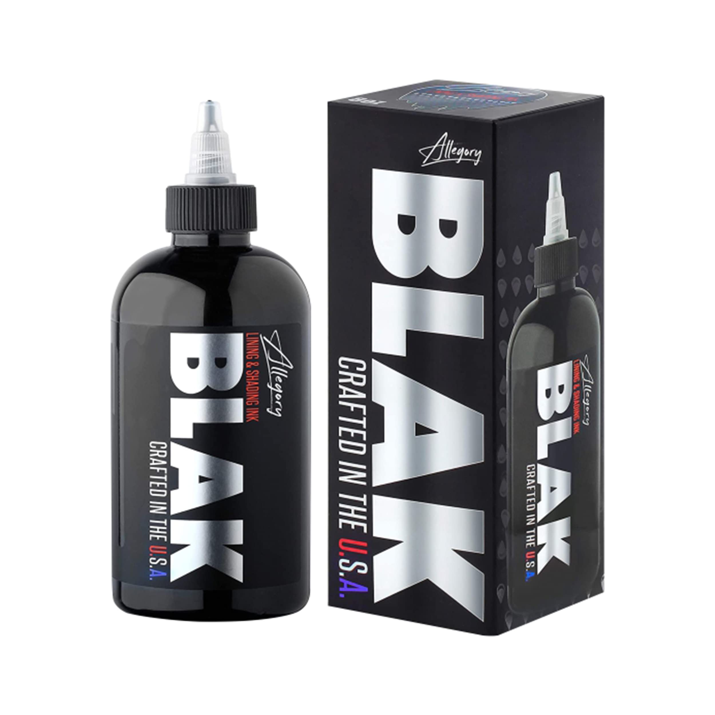 Amazon.com: Allegory Tattoo Ink – Blak, Premium Black Tattoo Ink ...