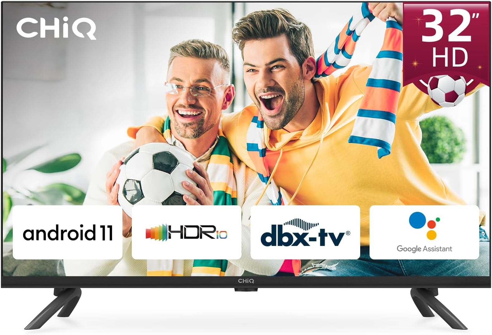 CHiQ LED Fernseher,L40G7L,40 Zoll FHD Smart TV,Android11,HDR,DBX-tv ...