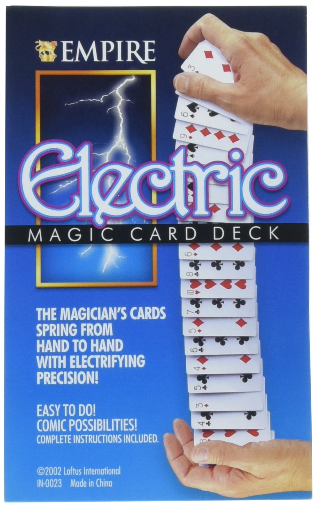 Magic 'Electric Magic Card Deck' Easy to use : Amazon.co.uk: Toys & Games