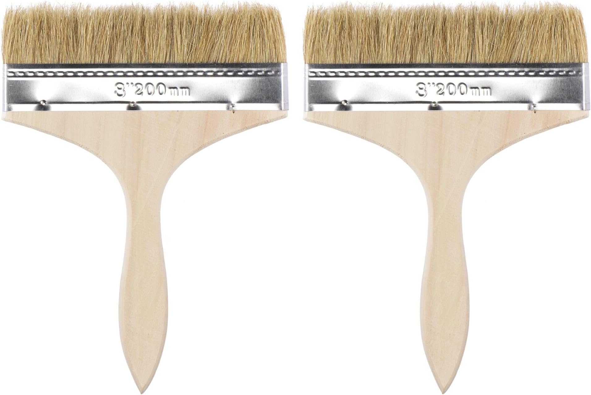 Magimate Large Paint Brush, 8 Inch, Wide Stain Brush for Floors, Doors ...