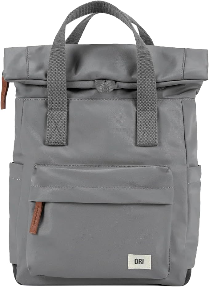 Amazon.com | ORI LONDON Rolltop Backpack for Men & Women - Medium Nylon ...