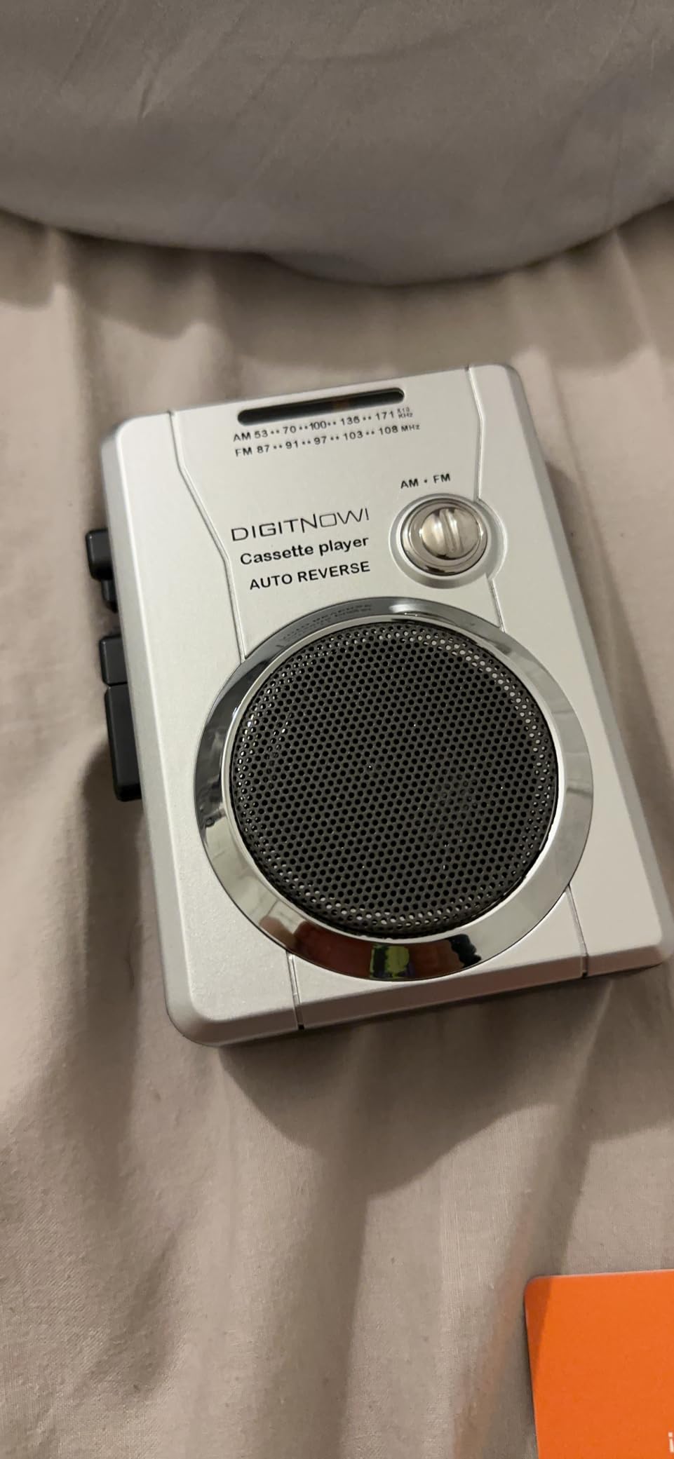 DIGITNOW! AM/FM Pocket Radio Cassette Player, Portable Personal Voice ...