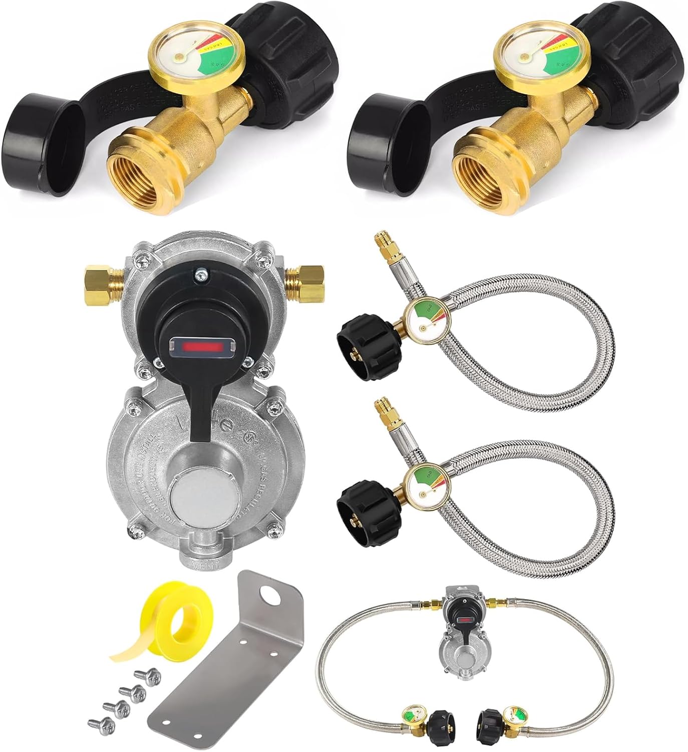 Amazon.com : Propane Tank Gauge Level Indicator and RV Propane ...