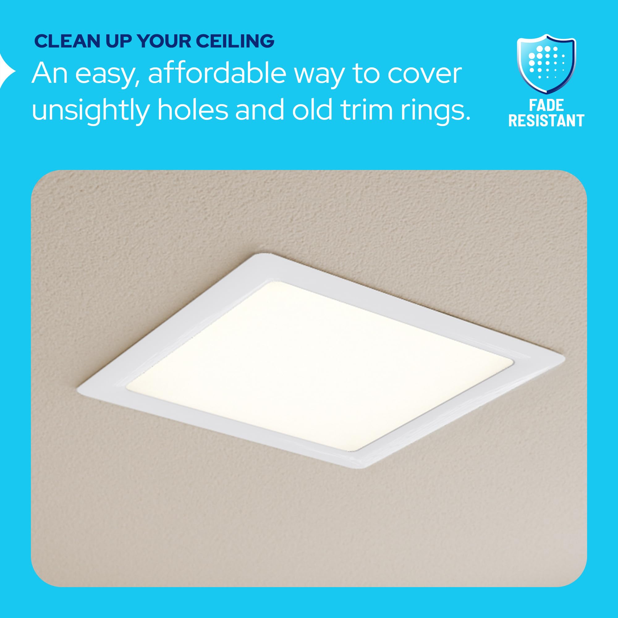 Square Recessed Lighting Trim Rings
