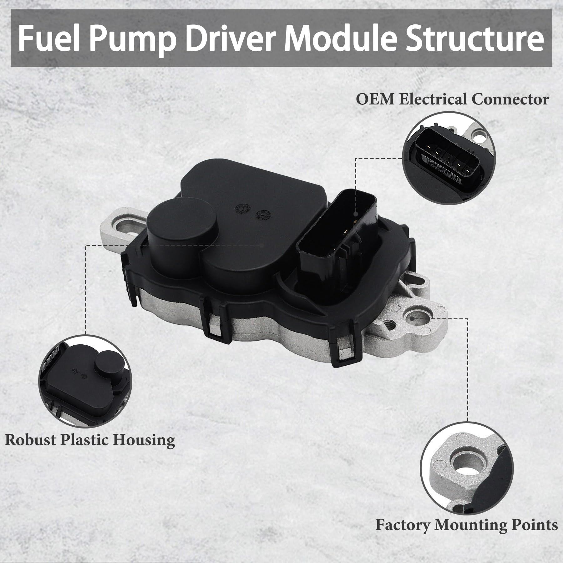 Ford F150 Fuel Pump Driver Module 2004-2011 Replacement LEVANLIGHT Fuel ...