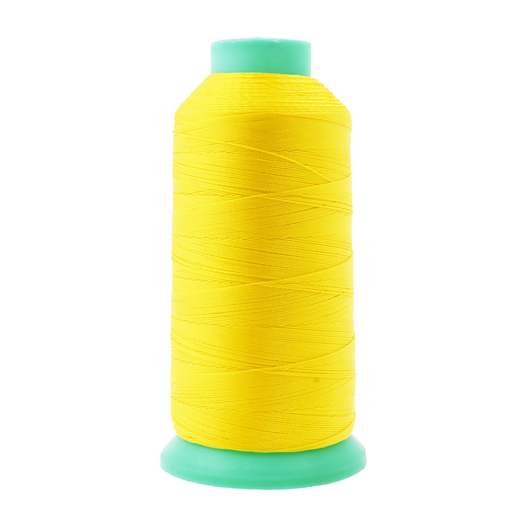 Amazon.com: Mandala Crafts Bonded Nylon Thread Yellow Heavy Duty Sewing ...