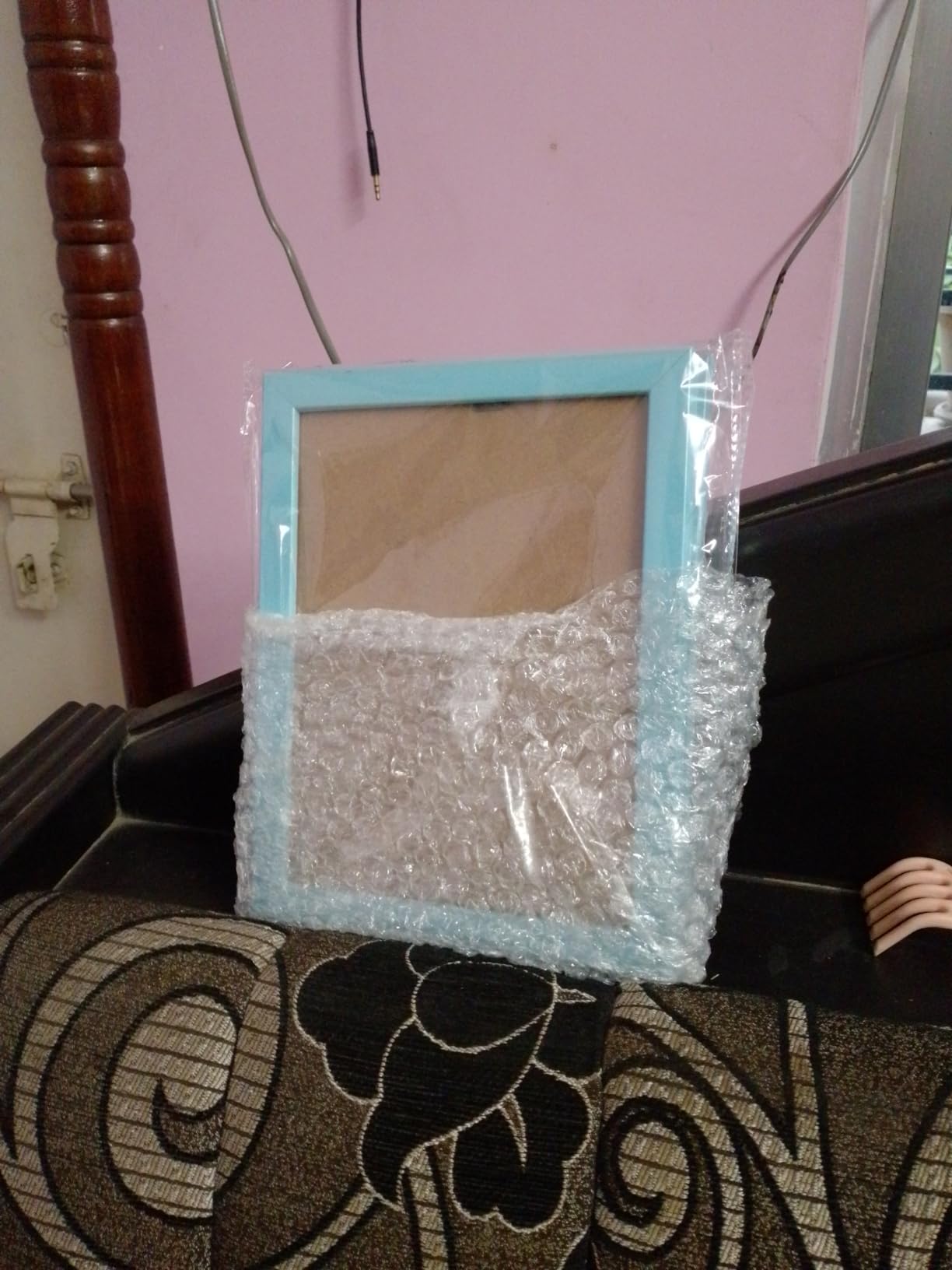 E-Art Synthetic Wood, unbreakable Plexi Glass and Mdf Golden Color ...