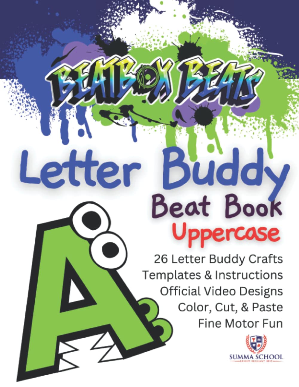 Letter Buddy Beat Book - Uppercase Letters (Beatbox Beats Beat Books ...