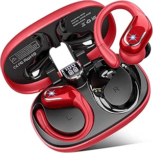 Wireless Earbuds, Bluetooth 5.3 Headphones Sport, 75H Hi-Fi Stereo ...