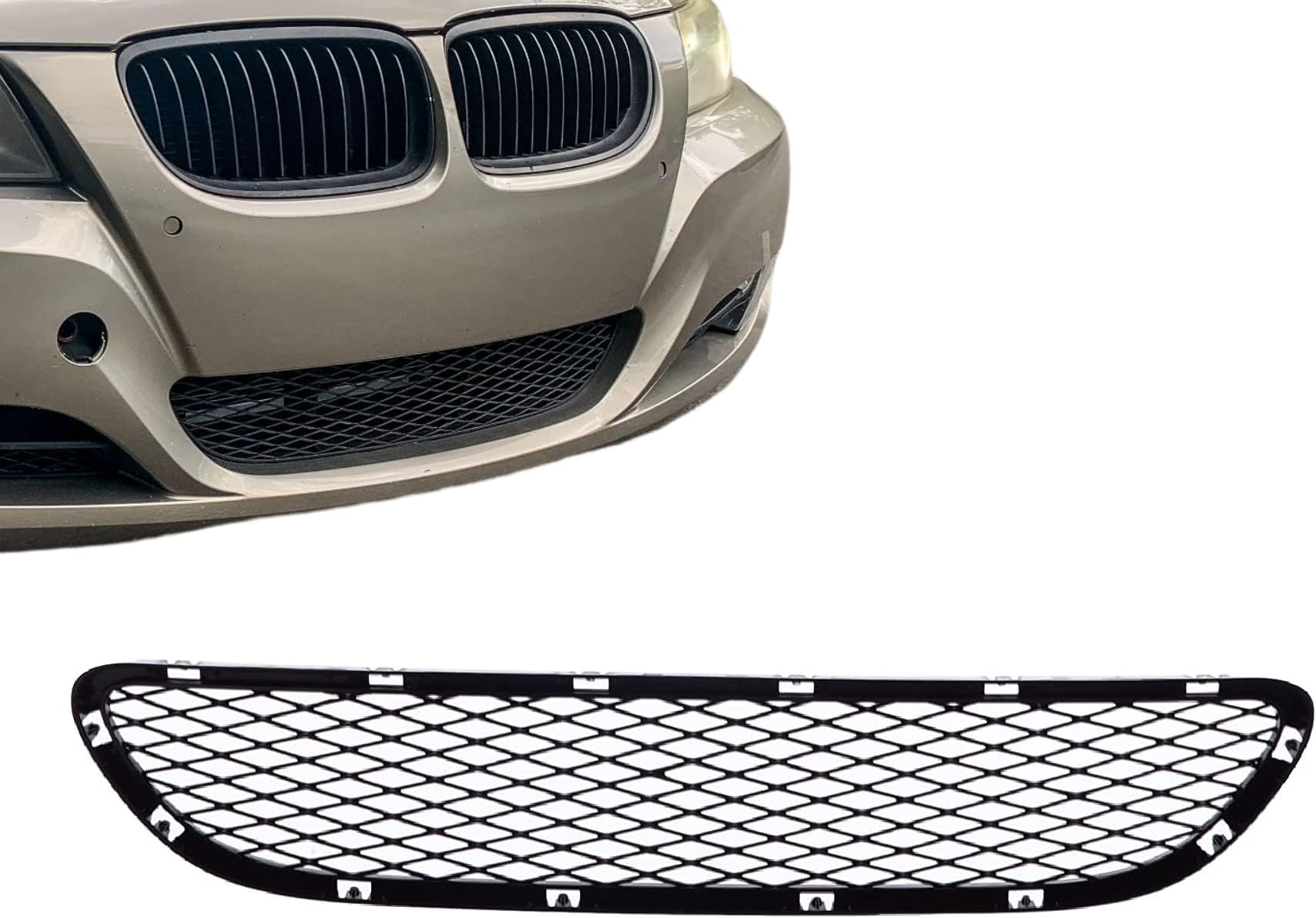 Amazon.com: JustDrivably Replacement Parts Front Bumper Cover Grille ...