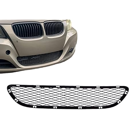 Amazon.com: X AUTOHAUX Car Front Bumper Lower Center Grille Cover ...
