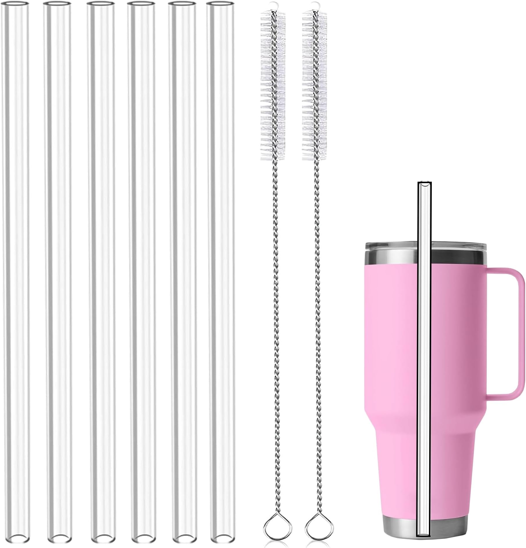 Amazon.com: Reusable Straws for YETI Rambler Tumbler, Replacement ...
