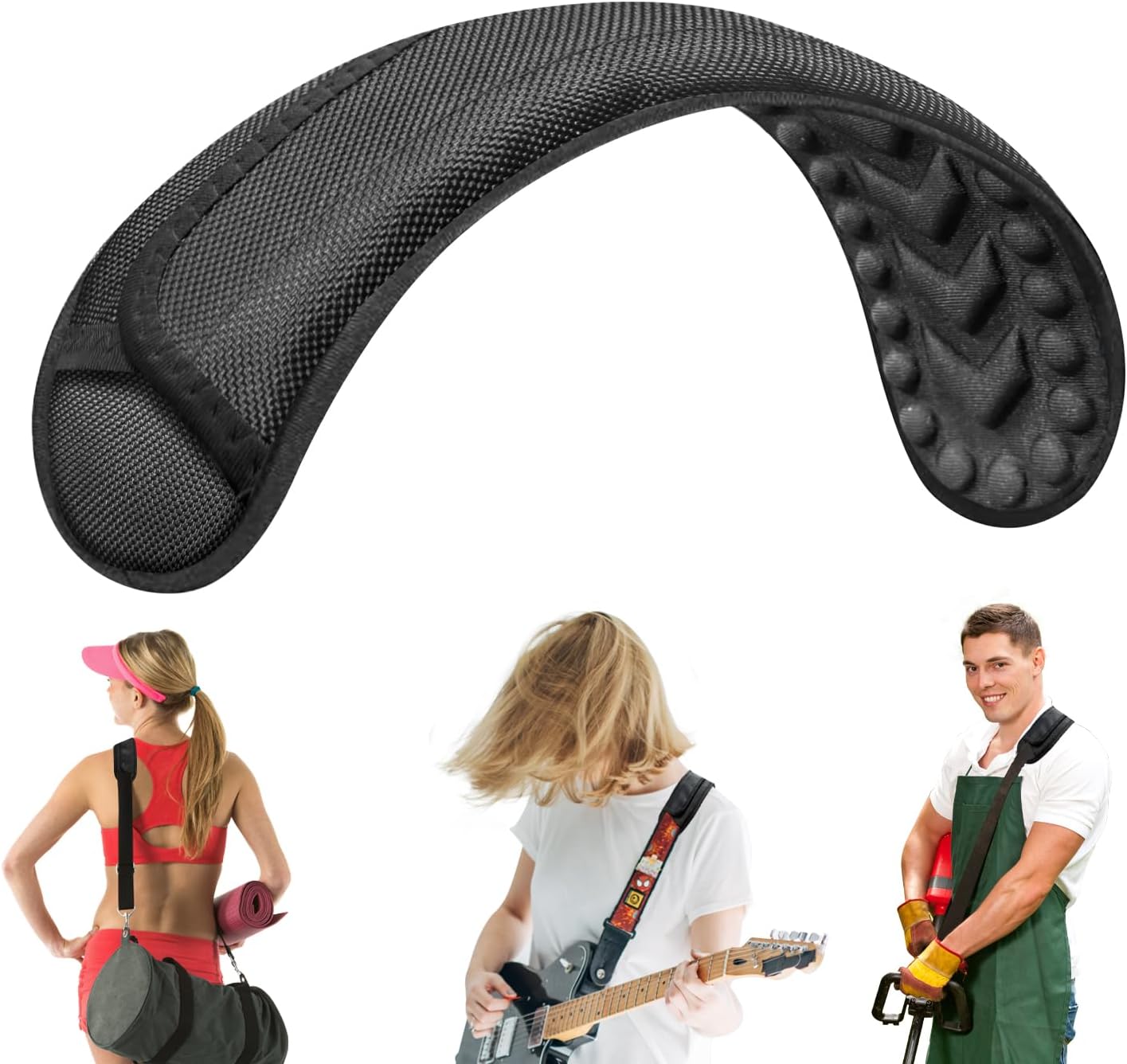 Amazon.com : FIEIL Breathable Universal Shoulder Pad, 3D Cushion Air ...