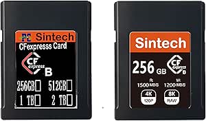 Amazon.com: Sintech CFexpress Type B Adapter Card with Case and ...