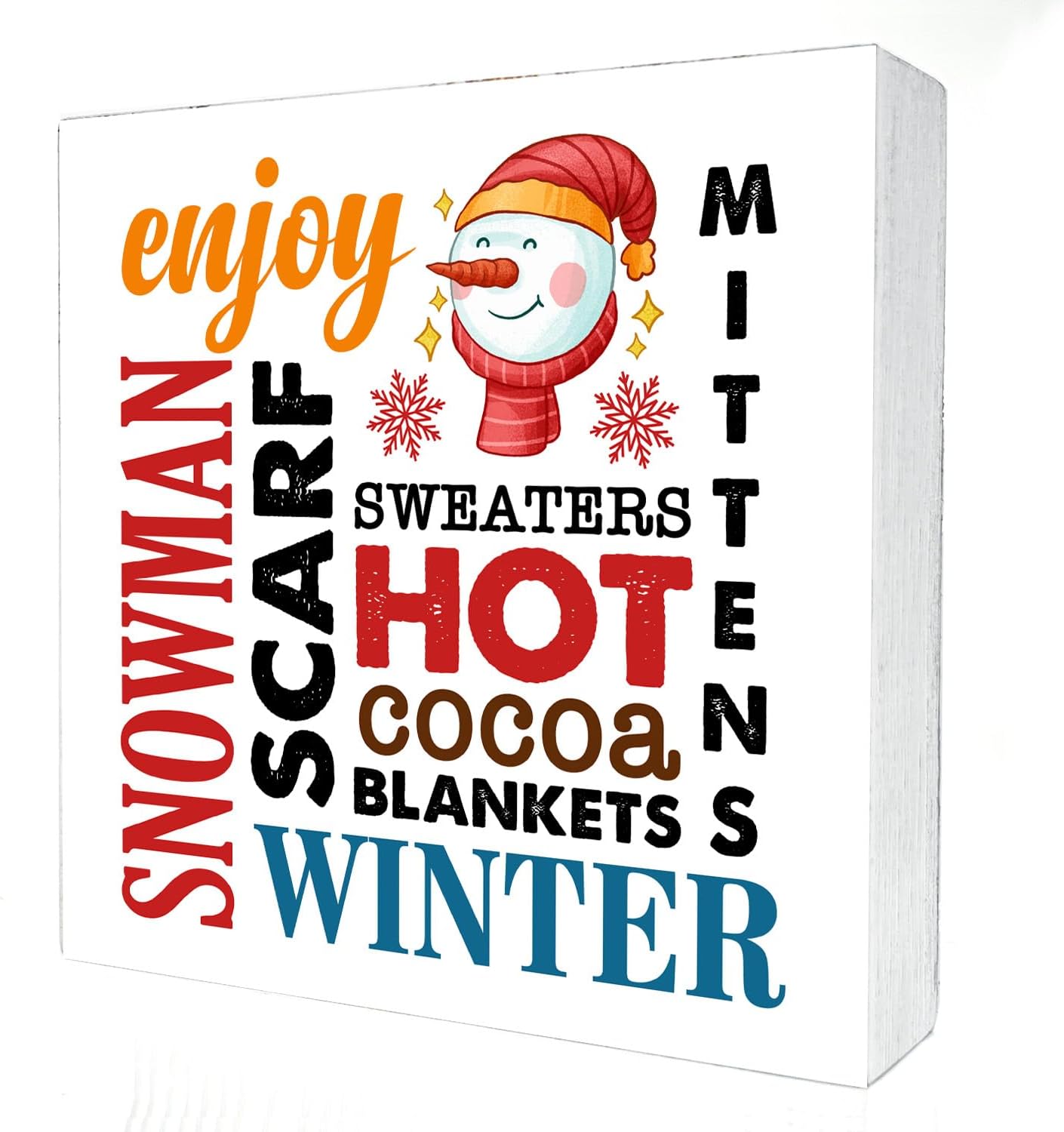 Amazon.com : Winter Decor Winter Sign Winter Decorations for Home ...
