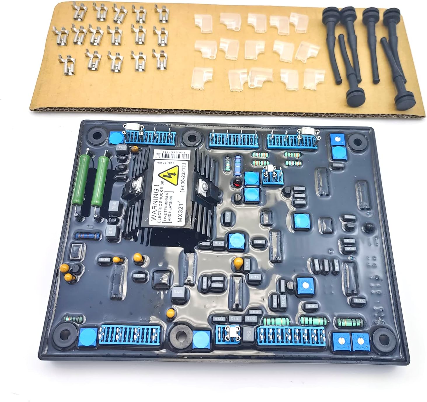 Amazon.com: Nayuank Automatic Voltage Regulator AVR MX321-2 for ...