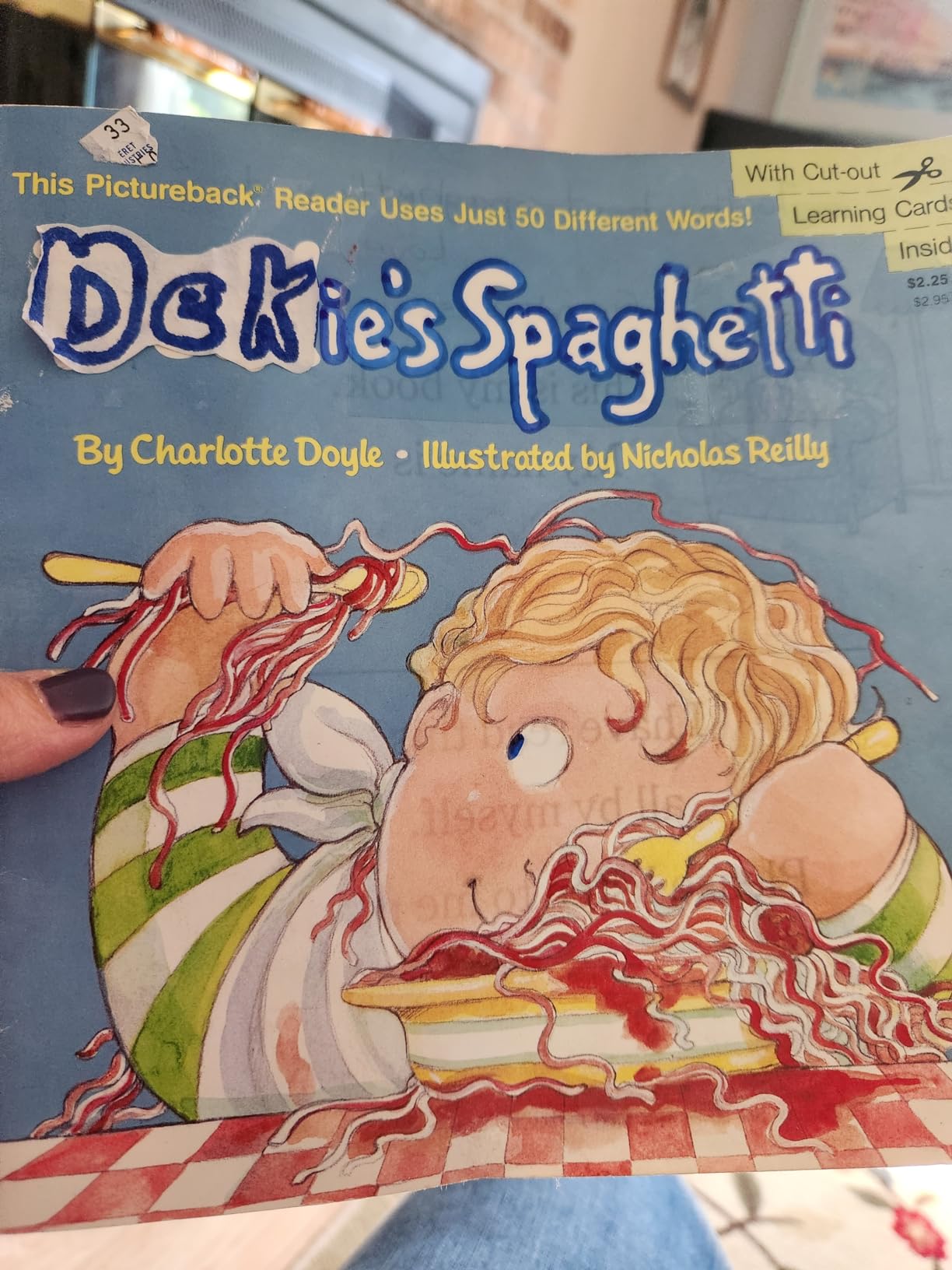 Freddie's Spaghetti/With Cut Out Learning Cards Inside (Random House ...