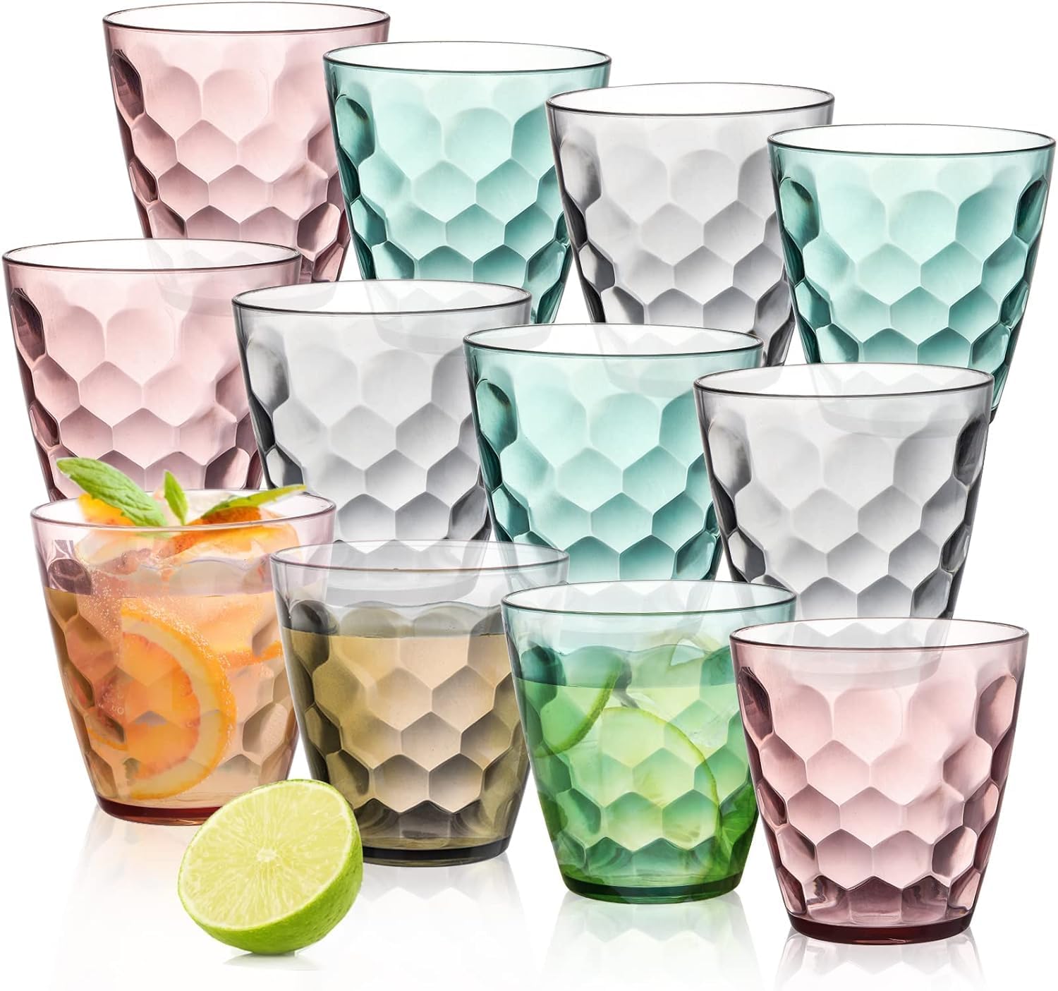 SCANDINOVIA - Gobelets Incassables Premium 400 ml, Lot de 6 Verres à ...