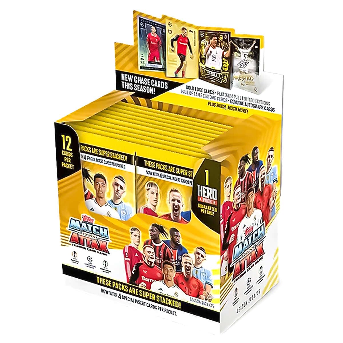 Topps Match Attax 24/25 - Full Box - contains 24 packets (288 cards ...