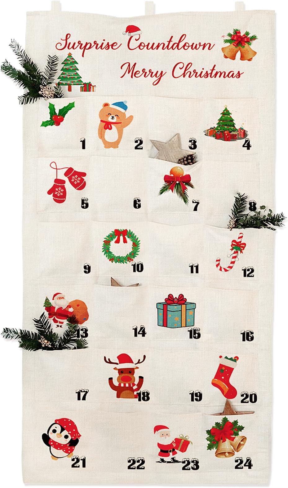 Calendrier De Lavent Deco Noel