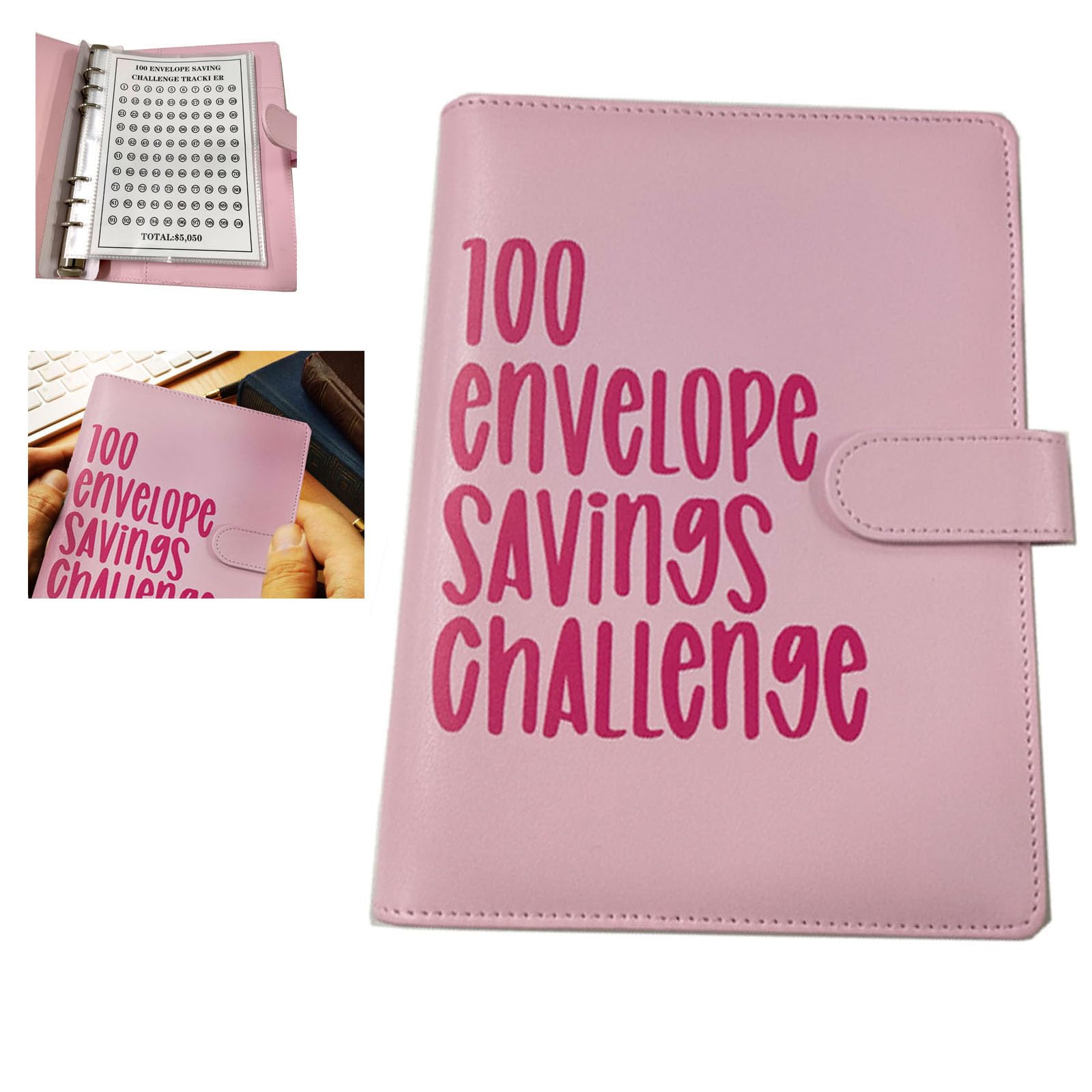 Snapklik.com : 100 Envelope Challenge Binde, Budget Binder