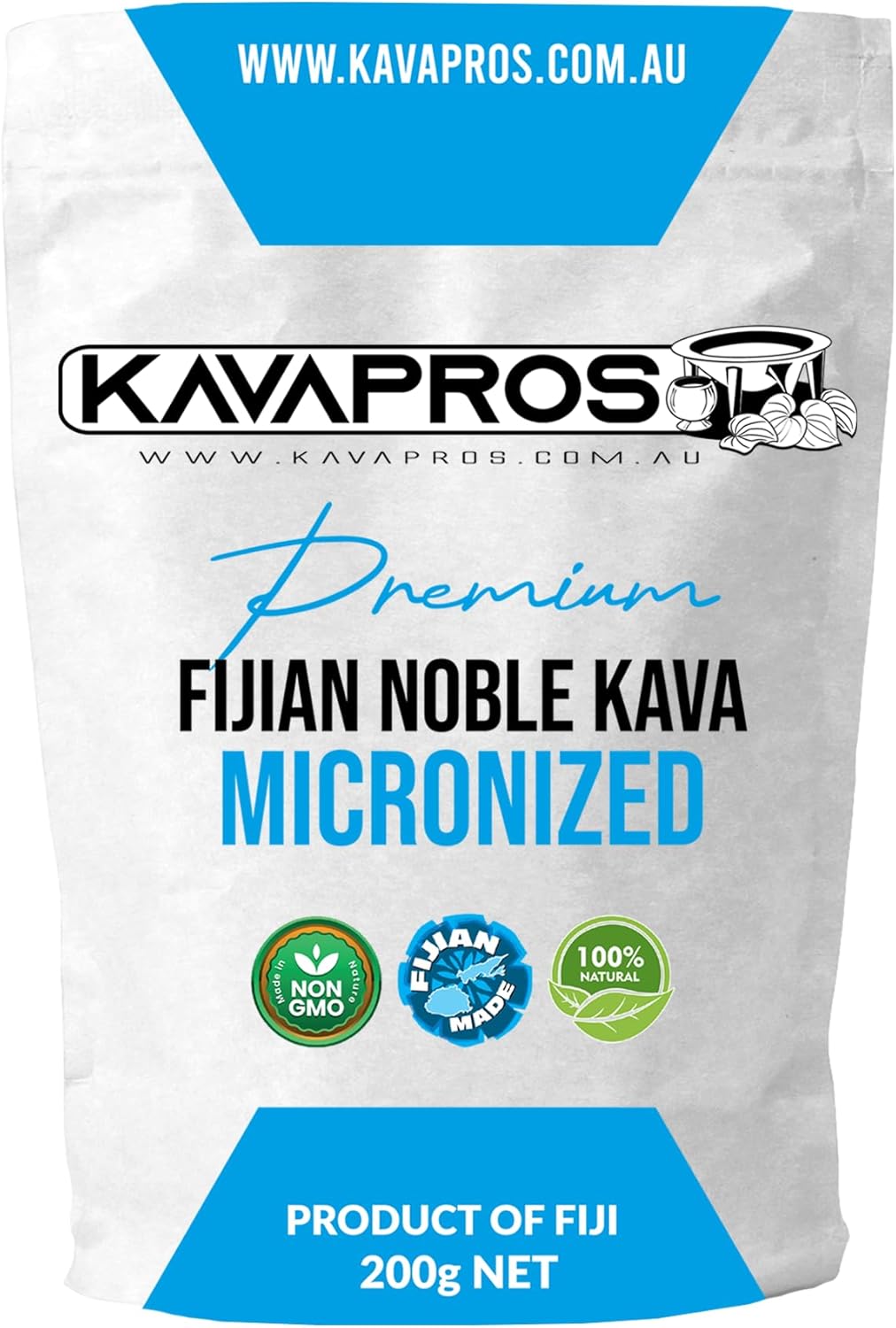 Amazon.com: Kava Pros Premium Micronized Kava Pure Organic Fiji Kava ...
