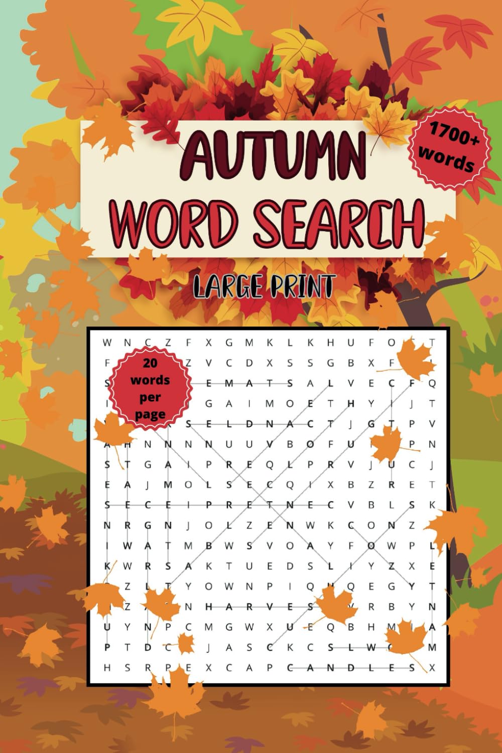 Amazon.com: Autumn Word Search: Mind-Boosting Fun, Puzzles for All Ages ...