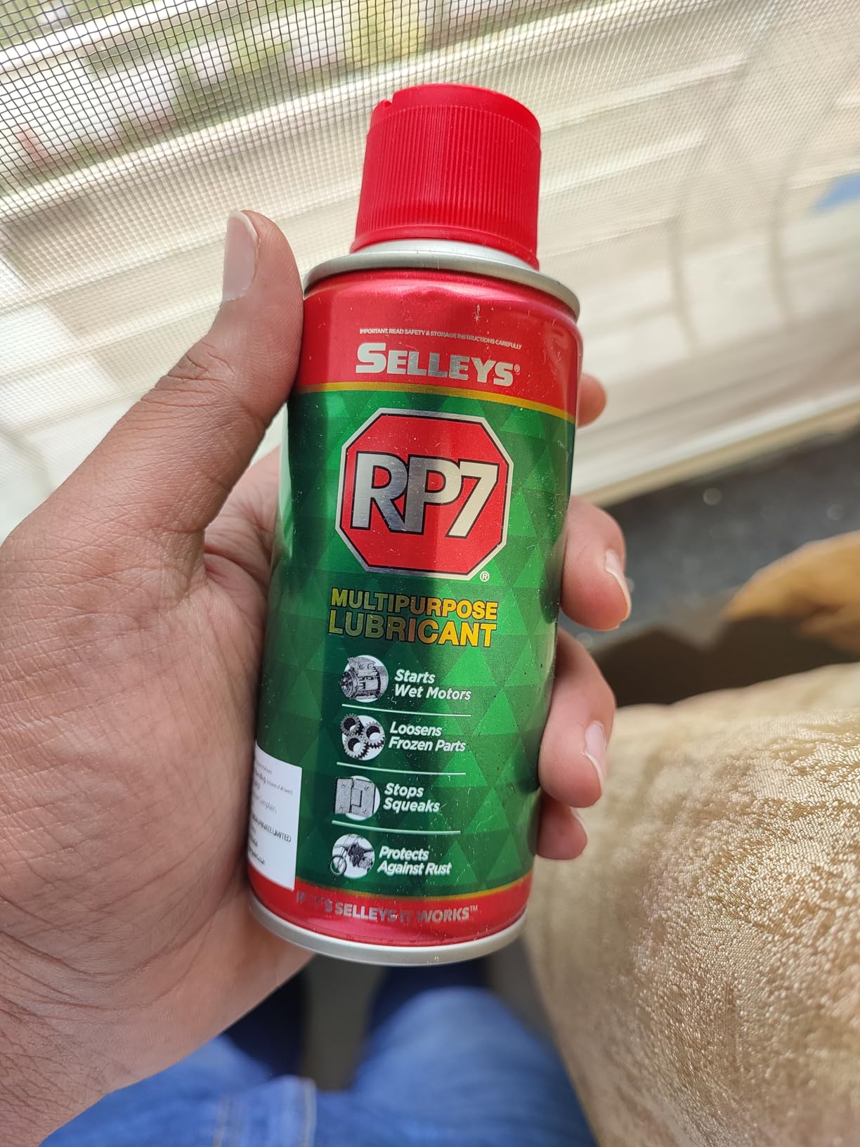 Selleys RP7 (105 Ml, Clear) Multipurpose Lubricant,Cleaner for Chimney ...