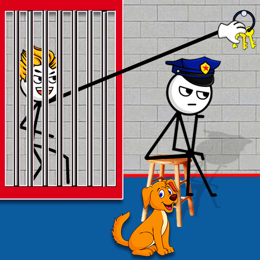 Stickman Thief Escape Brain Test and Puzzle Game: Master and Expert ...