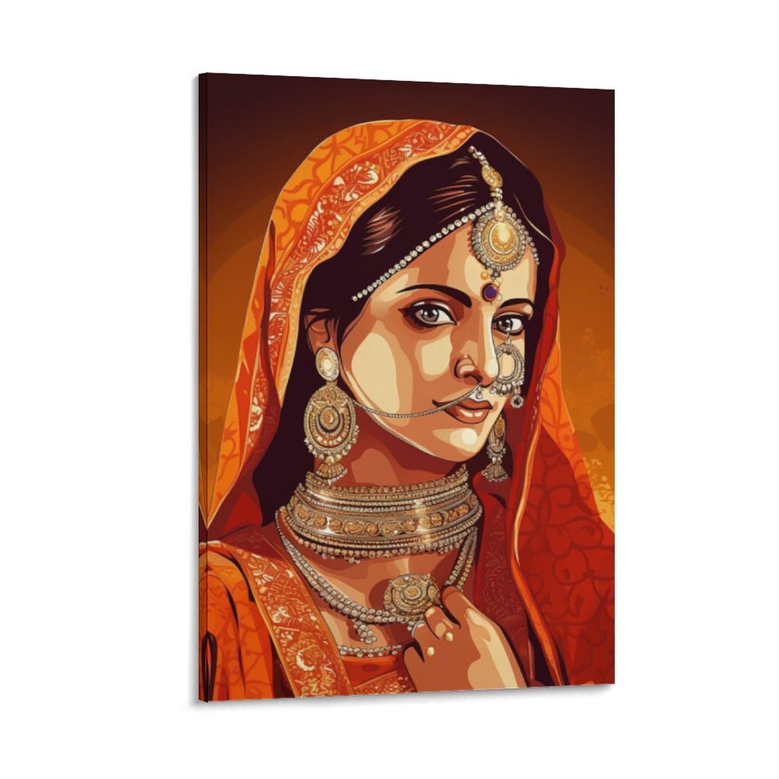 Traditional Indian Beauty Art