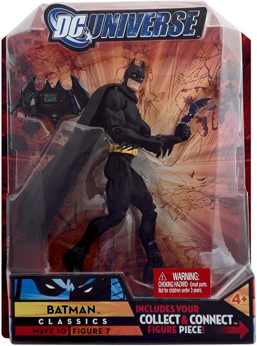 Amazon.com: Dc Universe BATMAN black costume wave 10 imperiex series ...