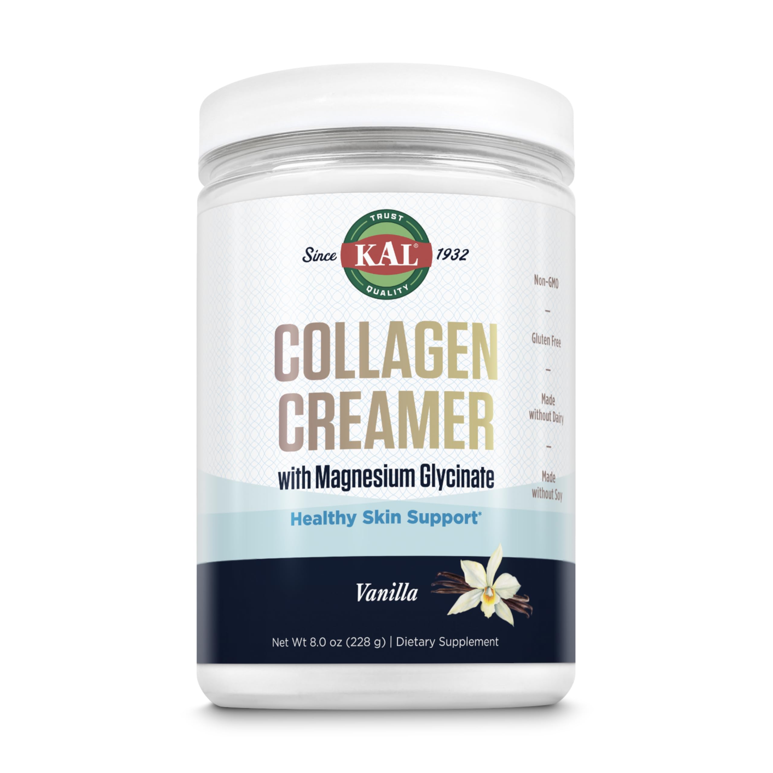 Amazon.com : KAL Collagen Creamer, Vanilla Flavor, Keto Coffee Creamer ...
