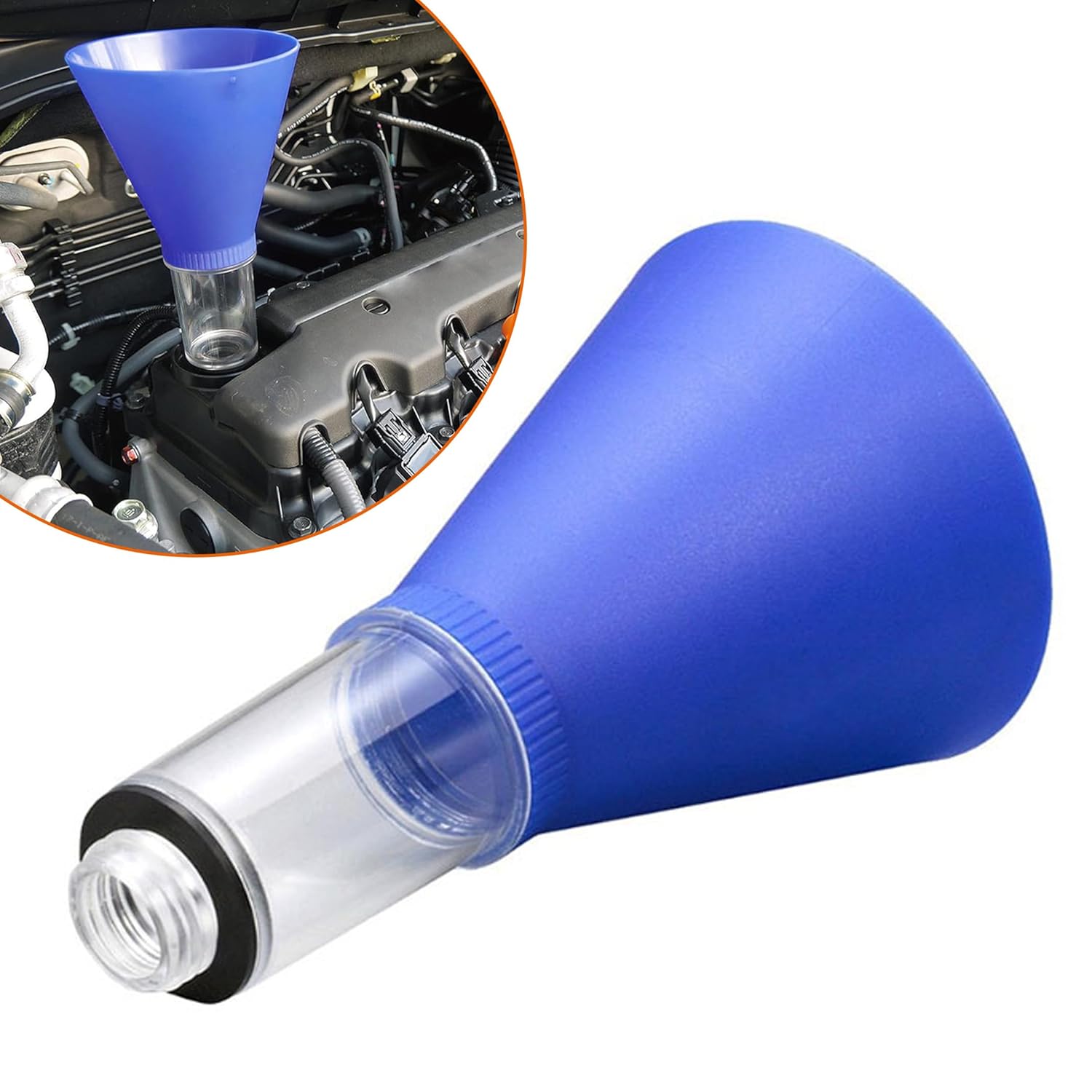 Amazon.com: Engine Oil Funnel for Automotive Use Compatible with Hyundai Kia Vehicles,Oil Funnel ...