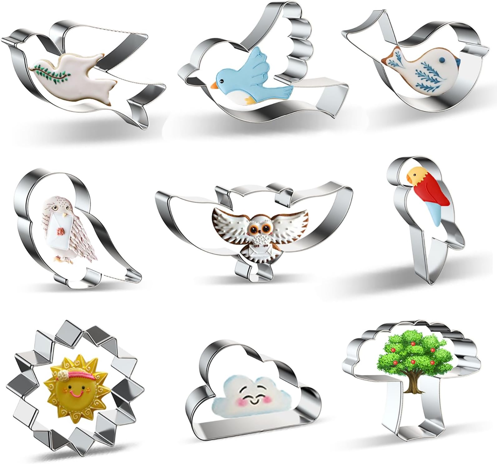 Amazon.com: ZDYWY Dove Pigeon Bird Shaped Cookie Cutter: Home & Kitchen