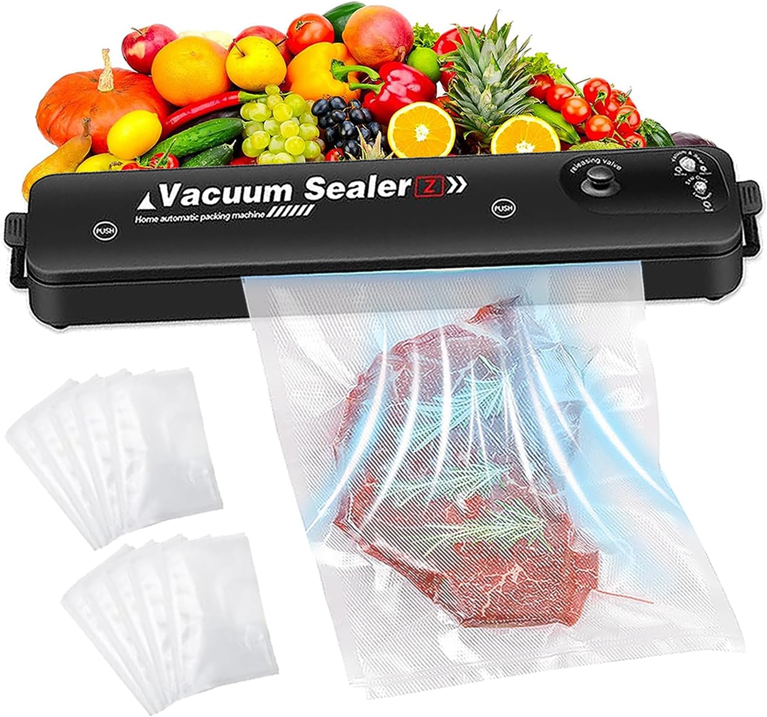 Machine Sous Vide pour Aliments Automatique, Appareil de Mise Sous Vide ...