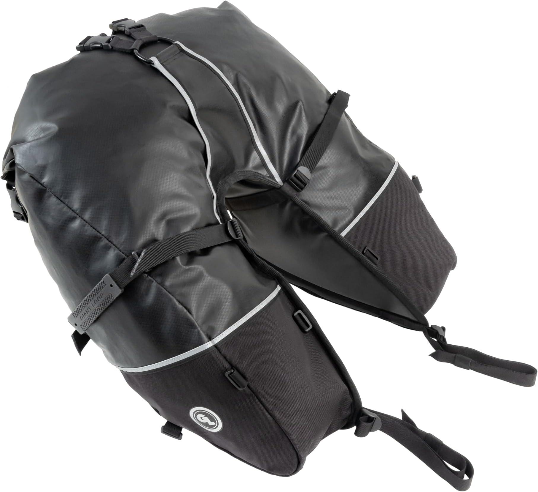 Giant Loop Coyote Saddlebag, Water-resistant Motorcycle Storage Bag, 39 ...