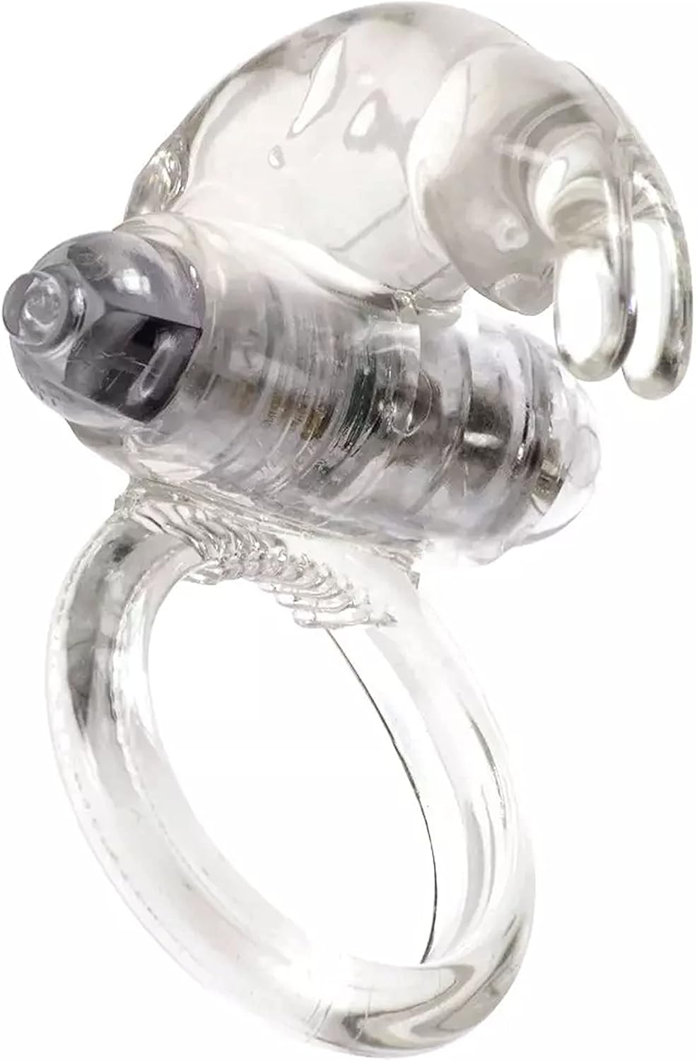 Linx Classic Rabbit Cock Ring with Clit Stim, Clear : Amazon.co.uk ...