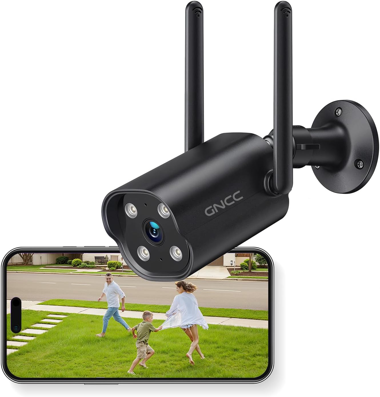 LSC outdoor Smart Connect Caméra IP d'extérieur HD 1080p : Amazon.fr ...