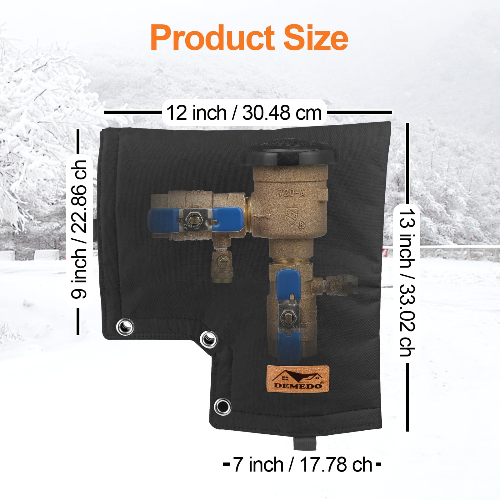 Snapklik.com : Backflow Cover, Backflow Preventers Protection, Pressure ...