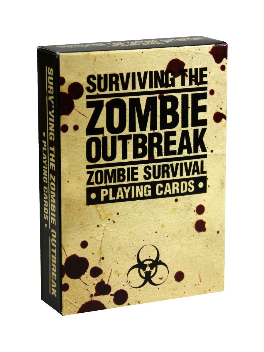 Amazon.com: Aquarius Zombie Outbreak Playing Cards : Toys & Games