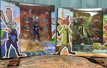 Amazon.co.jp: Zootopia Figure Revoltech Movable Doll : Hobbies