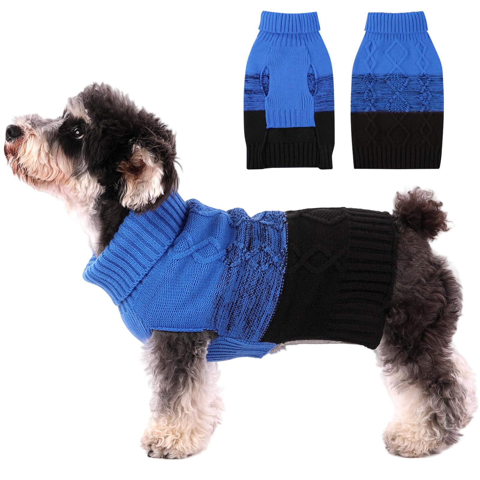 Snapklik.com : Warm Dog Sweater For Small Medium Dogs,Pet Sweaters For ...
