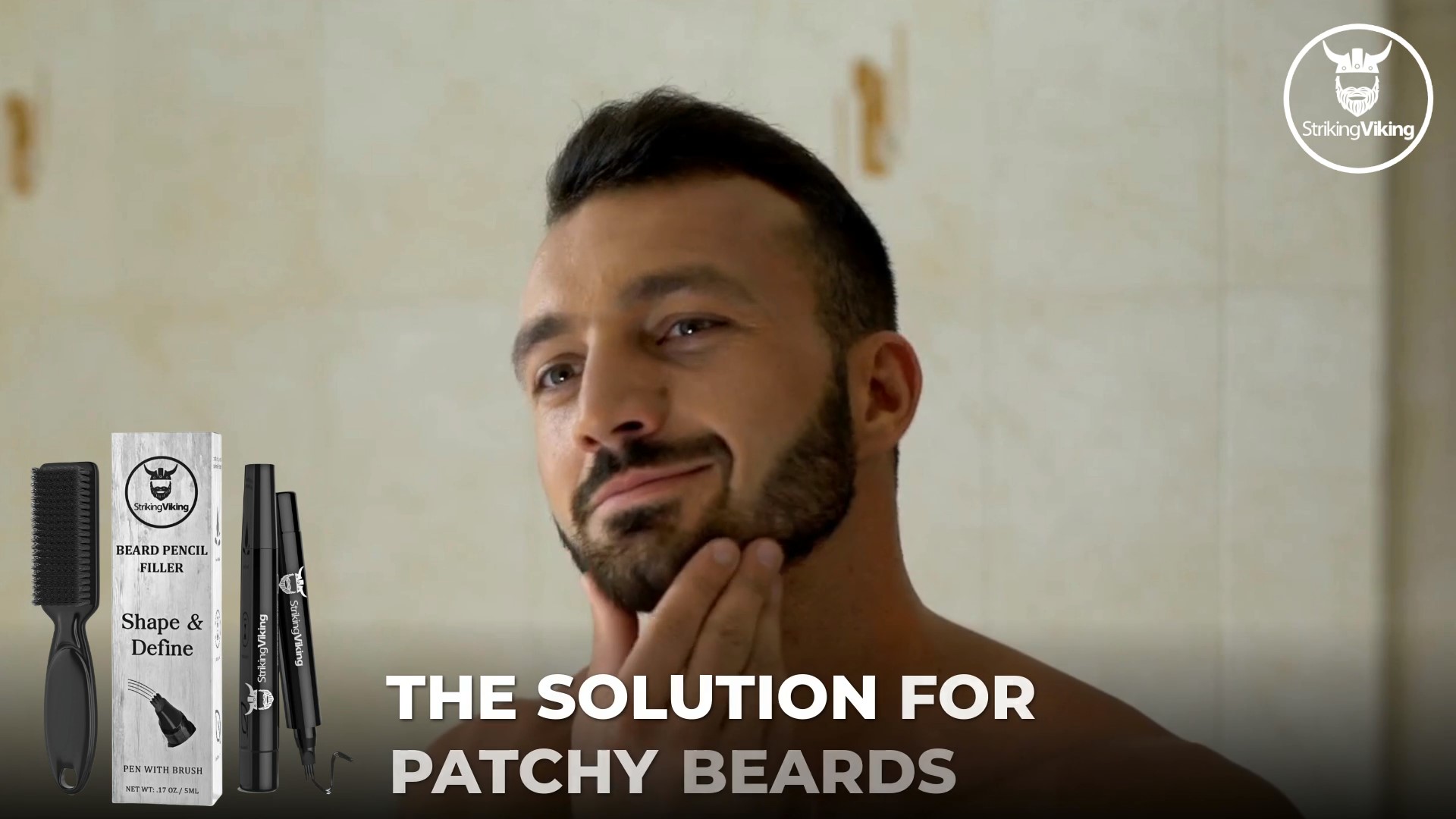 Watch Beard Filler Pen Fills Patches and Bald Spots on Amazon Live