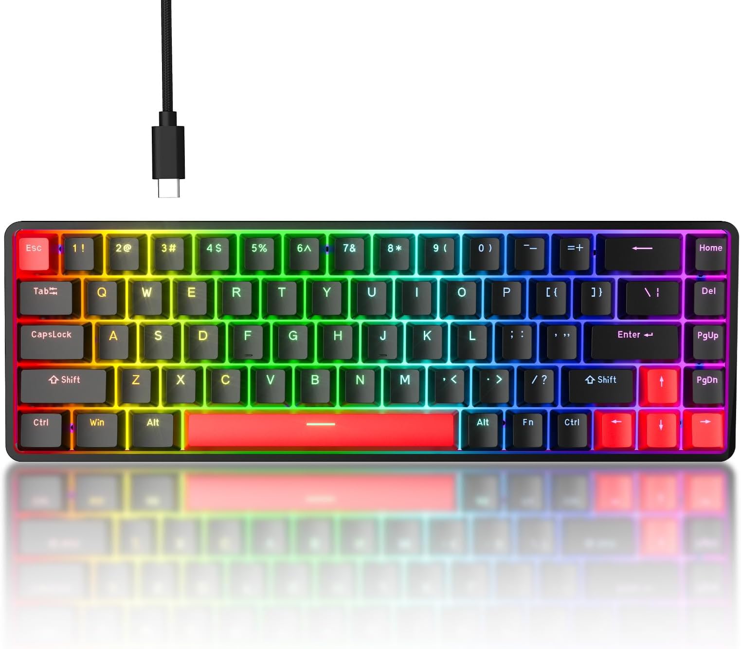 TMKB T68-C HE Rapid Trigger Gaming Keyboard - Hall Effect Magnetic ...