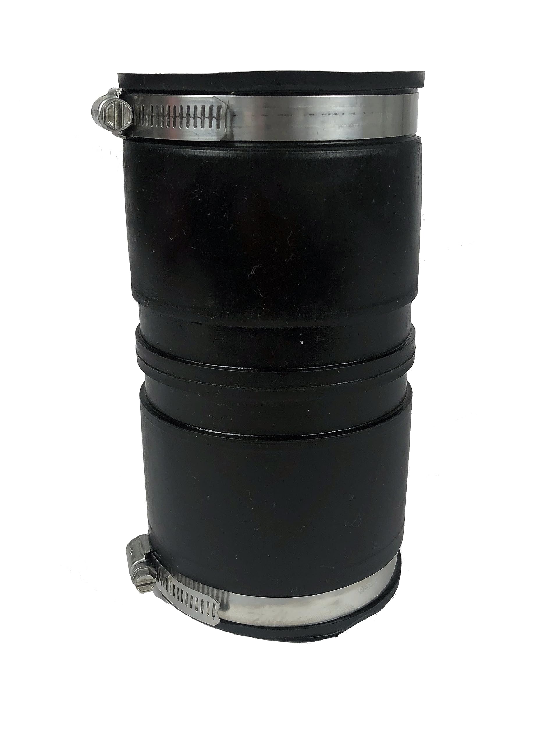 Snapklik.com : Fernco P1056-1502 Xtra Long PVC Pipe Coupling For Cast Iron